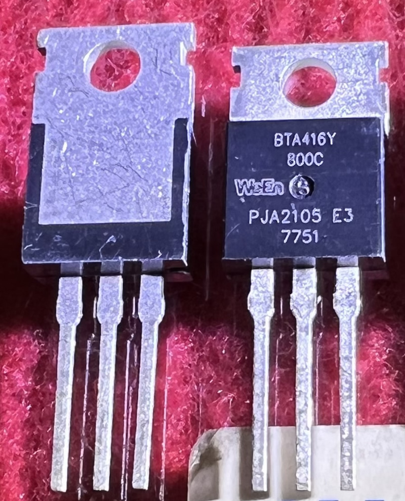 BTA416Y-800C TO-220 NEW ORIGIN 5PCS/LOT, www.iccfl.com
